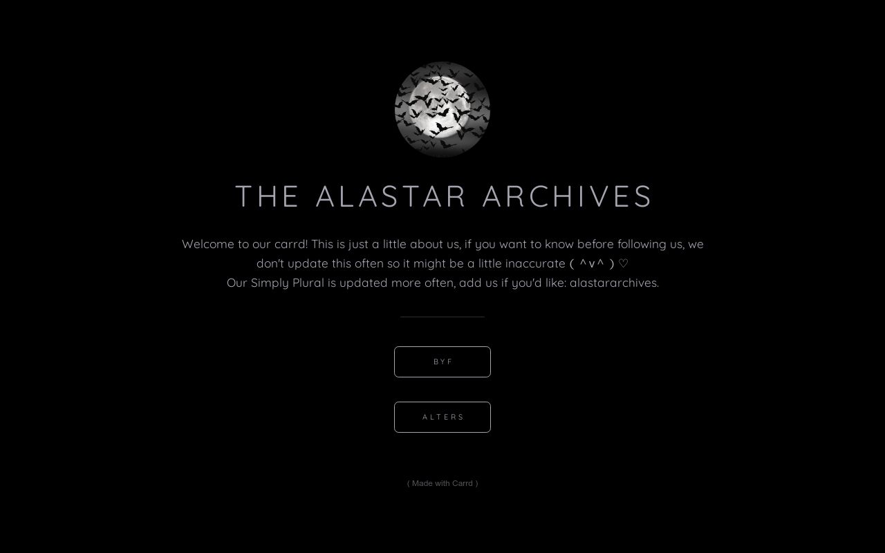 About The Alastar Archives